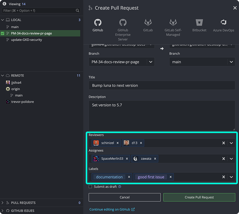 Pull Requests with GitKraken Desktop | Git Pull Request