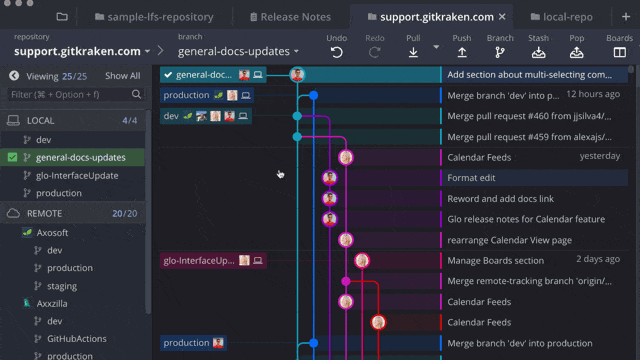 Pushing and Pulling with GitKraken Desktop | Git Push & Git Pull