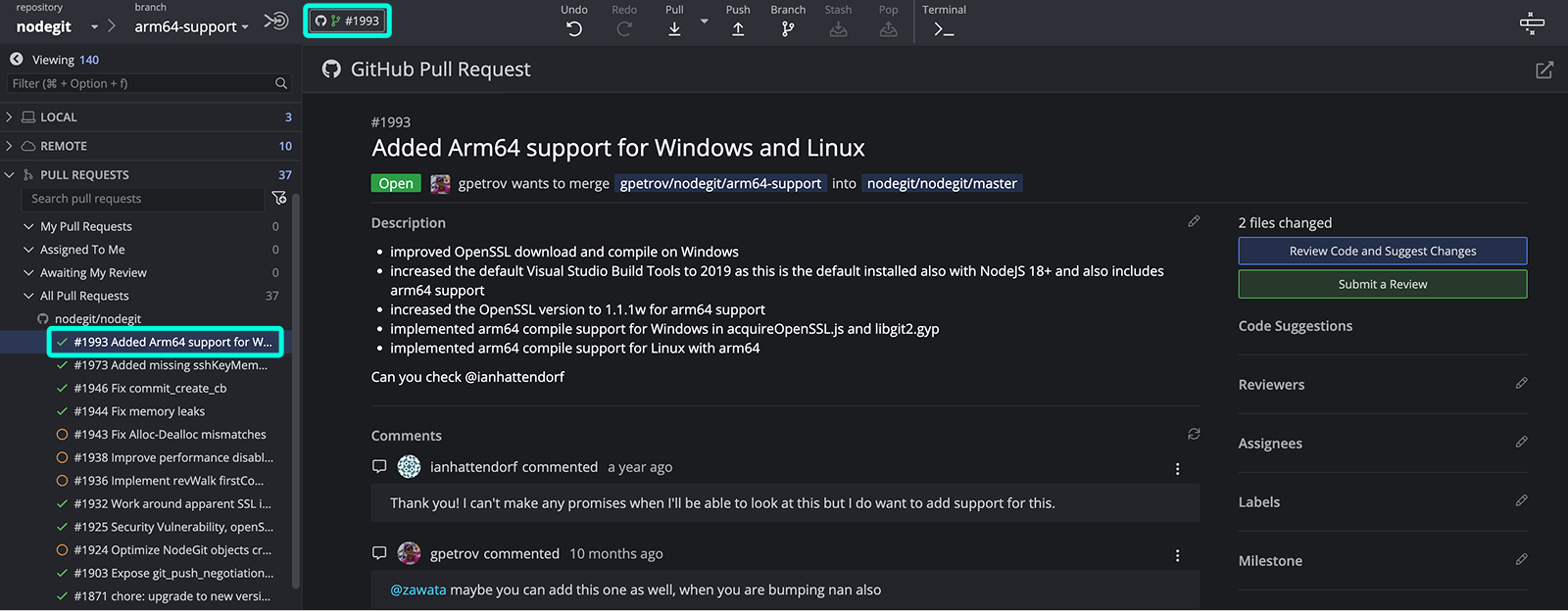 Pull Requests with GitKraken Desktop | Git Pull Request