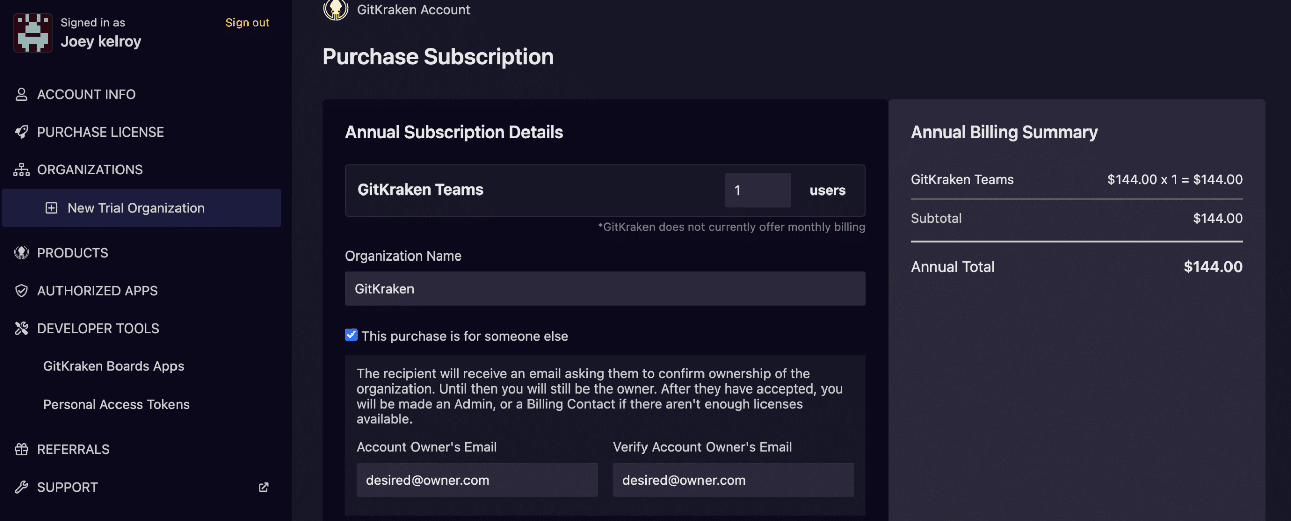Manage GitKraken Organization - GitKraken Client