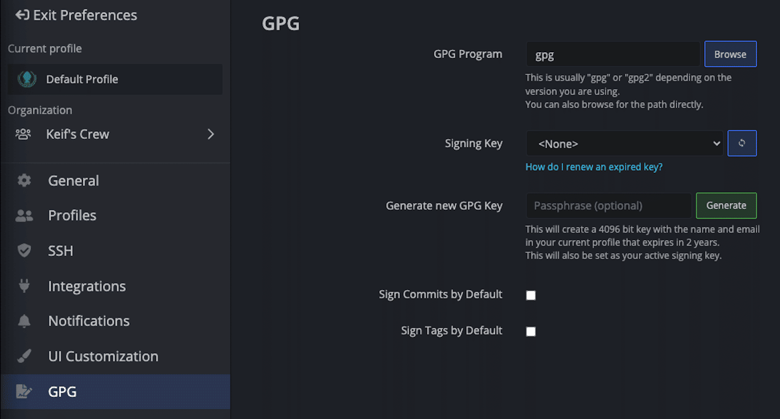 Commit Signing with gpg in GitKraken Desktop Commit Signing with gpg in GitKraken Desktop
