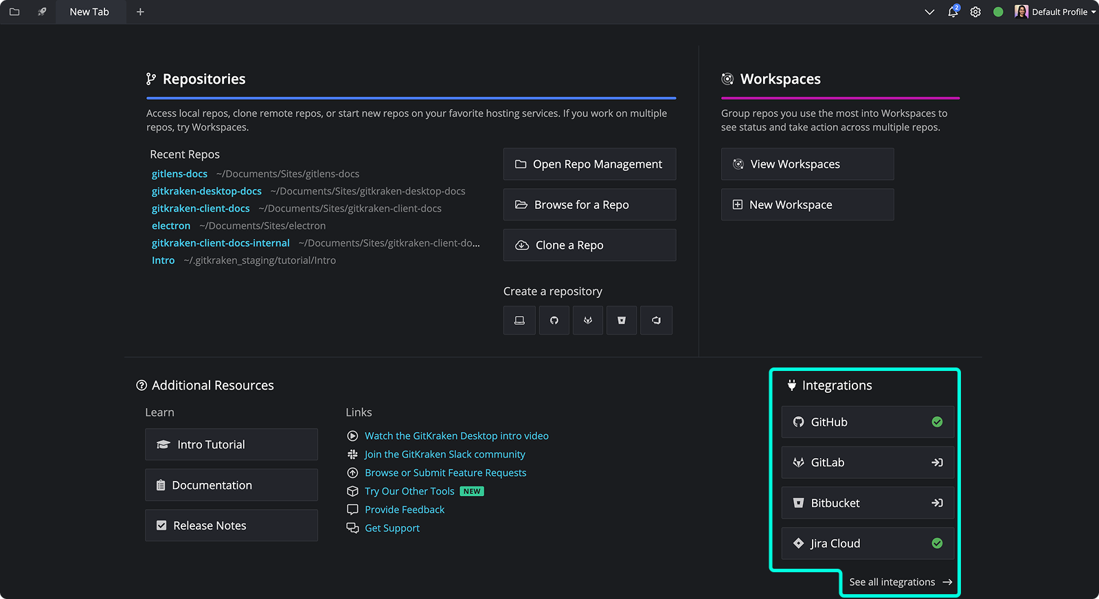 Gitkraken Desktop Azure Devops Integration Connect Azure Devops