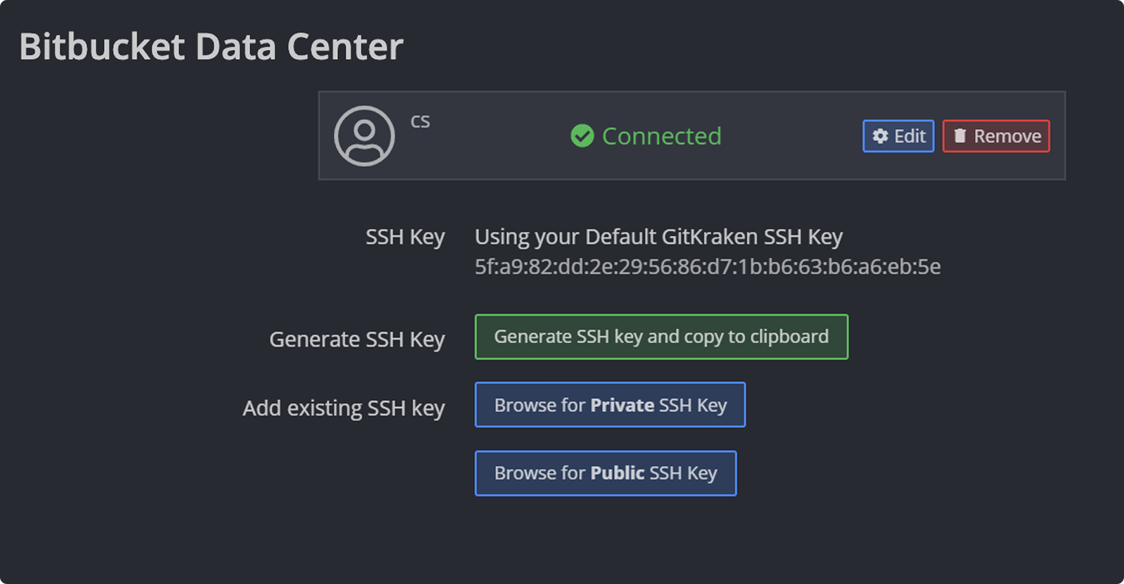 Bitbucket Data Center Integration With Gitkraken Desktop